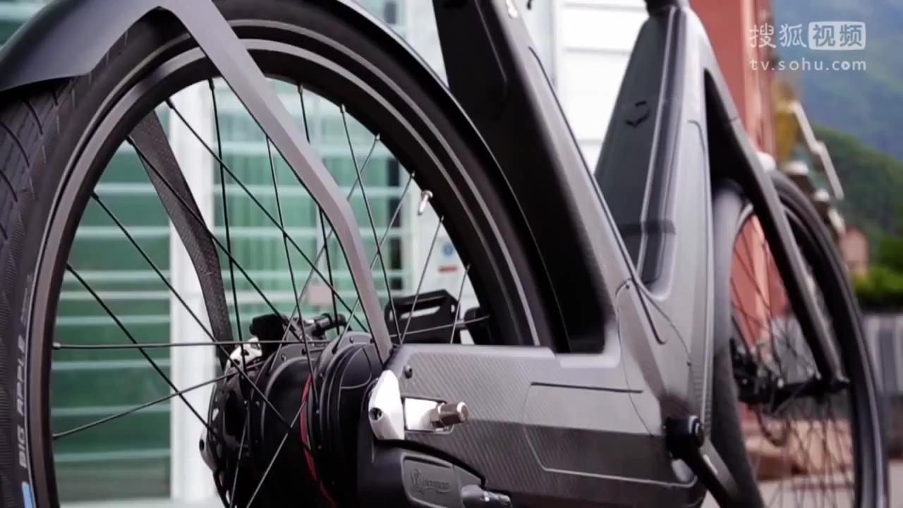 【触动力】太阳能碳纤维电动自行车Leaos