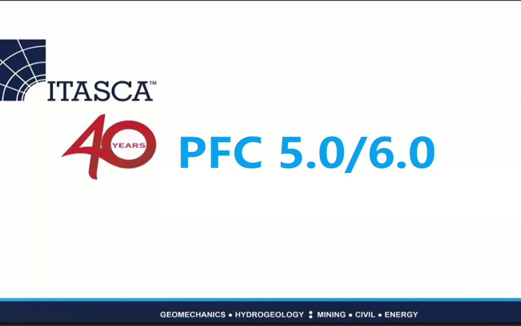 PFC 6.0 2D 3D 颗粒流分析 安装包下载安装超简单,零基础也能掌握