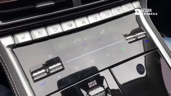 长安测试cs 85 中控触摸按键