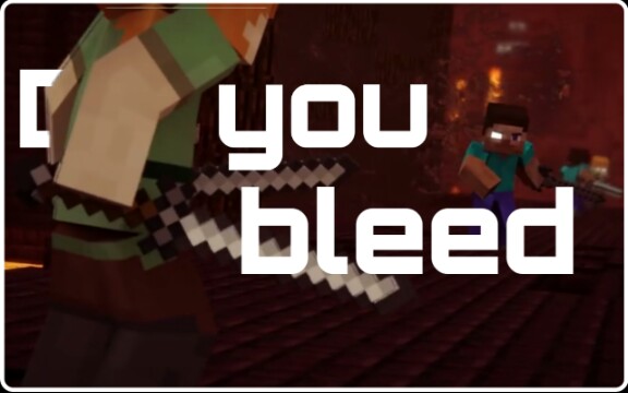 耗时三天,踩点×超燃×你没有看过的全新剪辑!我的世界,神,也会流血吗?