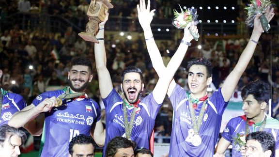 2017男排亚青赛伊朗vs日本决赛和颁奖典礼集锦剪辑