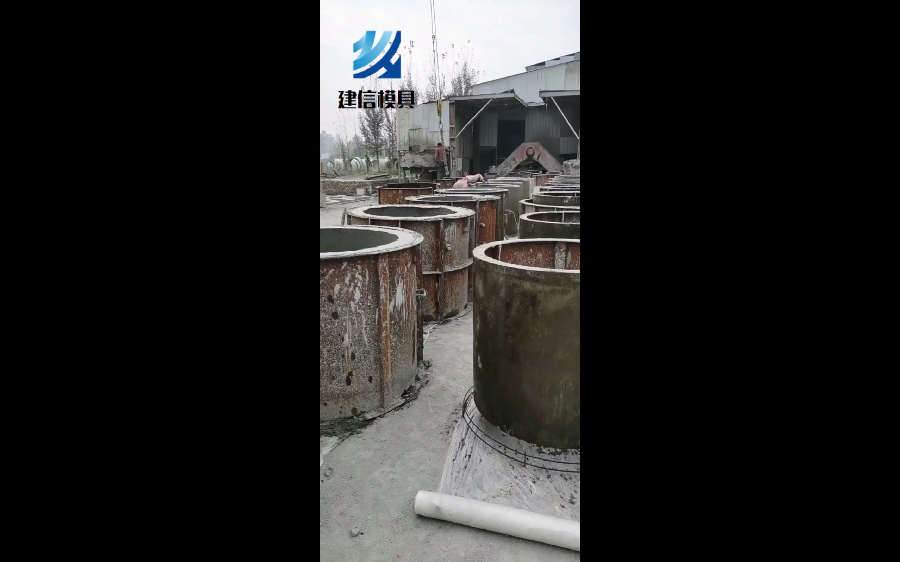 混凝土浇筑检查井钢模具 预制检查井钢模具 双联圆形方井圈模具