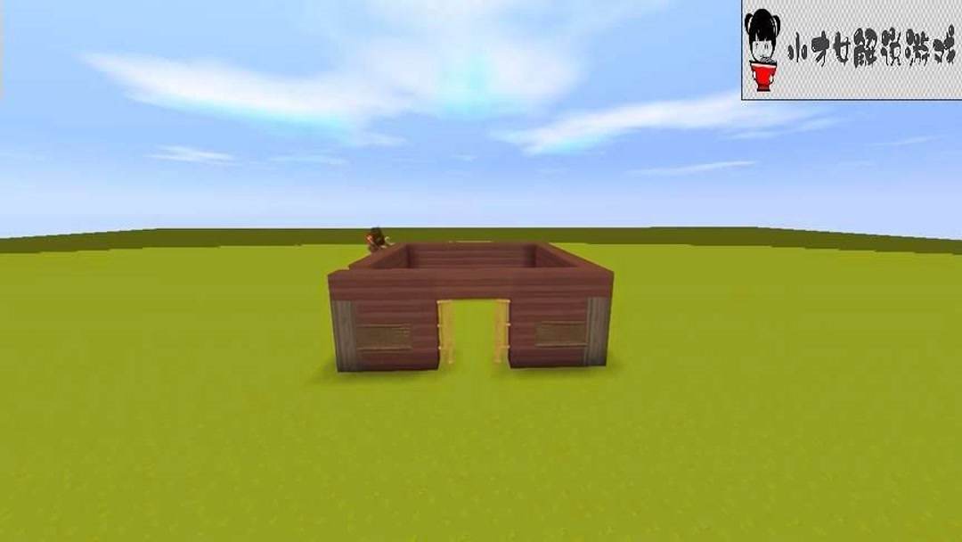 迷你世界:野外便携小屋教程,一天就可以轻松完成
