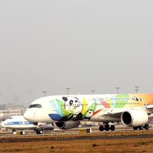 拍飞机的哆啦A梦 