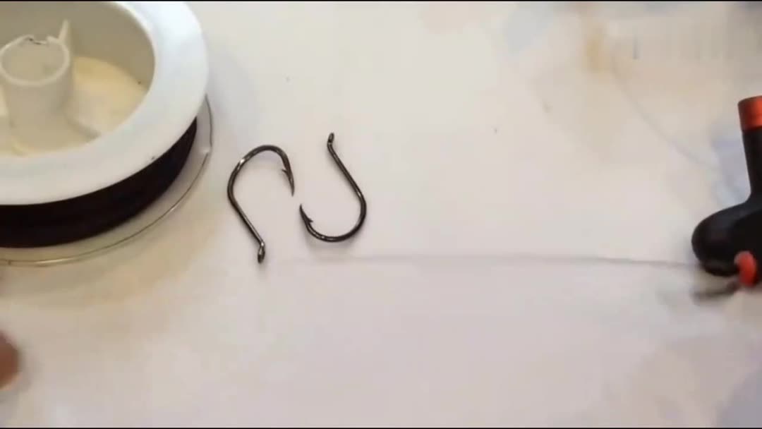 钓鱼:海钓线组的基本制作过程