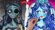 趣味定格动画:小美帮僵尸新娘化妆!