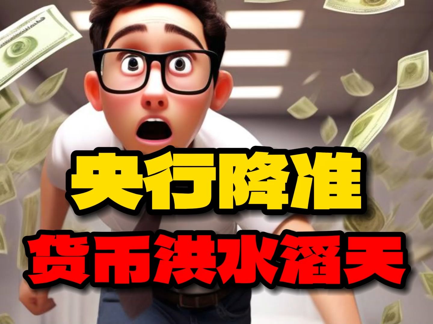 解读央行降准降息:货币洪水正滔天而来!