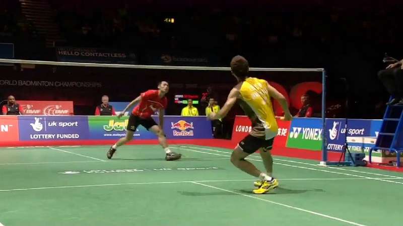 这一拍有点东西,林丹vs李宗伟,原来羽毛球还能这样玩