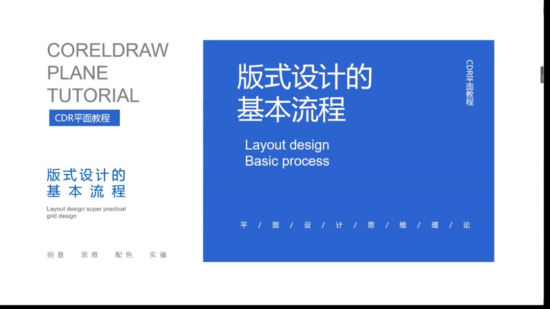   版式设计基本流程