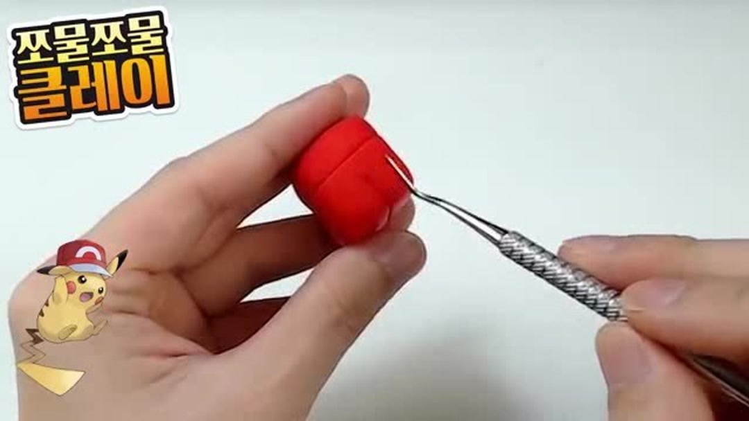 「大神DIY」超轻粘土口袋妖怪-帽子皮卡丘