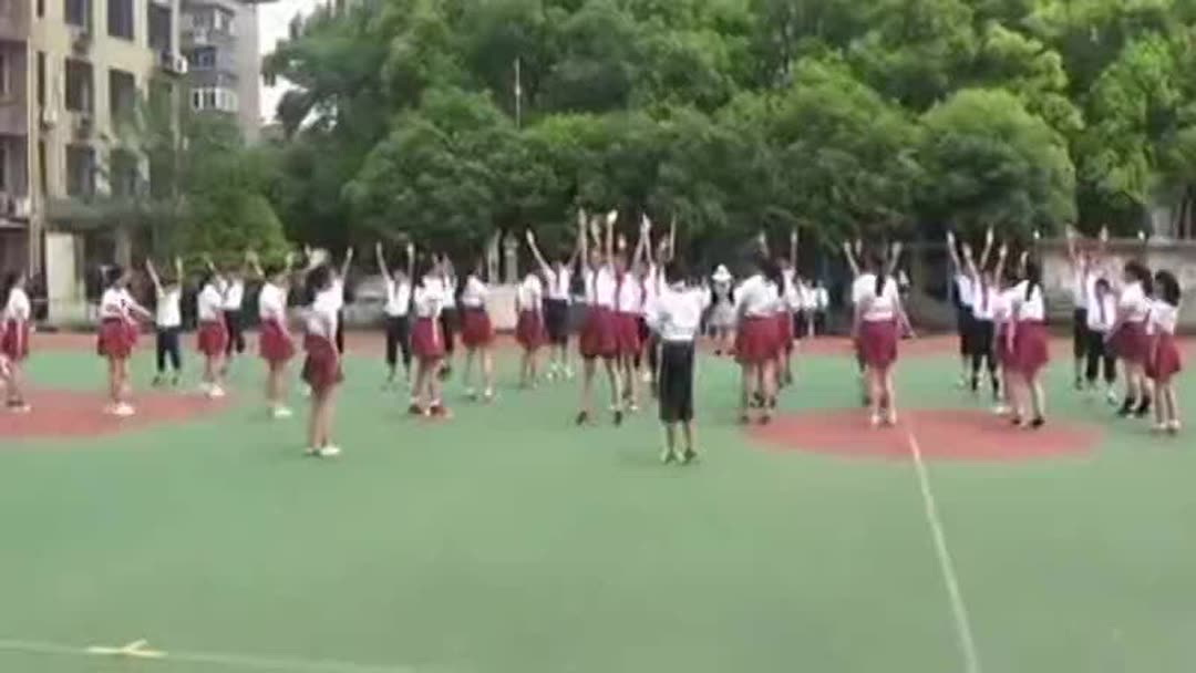 第十套广播体操教学视频 第十套广播体操学生