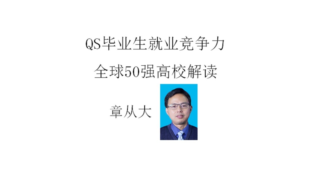 QS毕业生就业竞争力全球50强高校解读,含麻省理工学院…