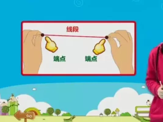 二年级数学, 认识线段