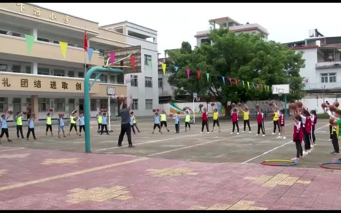 9.12原地双手胸前投篮与游戏和比赛