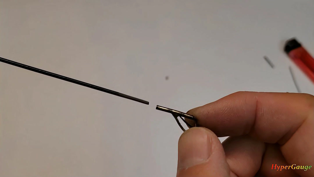 路亚竿竿稍断了怎么办?只需要7分钟,自己就可以修复