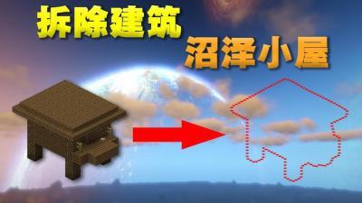 我的世界沼泽小屋拆除计划,它有多少个方块女巫我的家啊