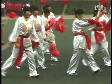 德州学院2012春季运动会表演项目 -花棍秧歌