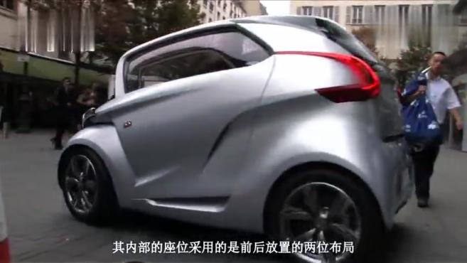 标志研发最新小型电动车,造型十分小巧方便,售价还便宜!