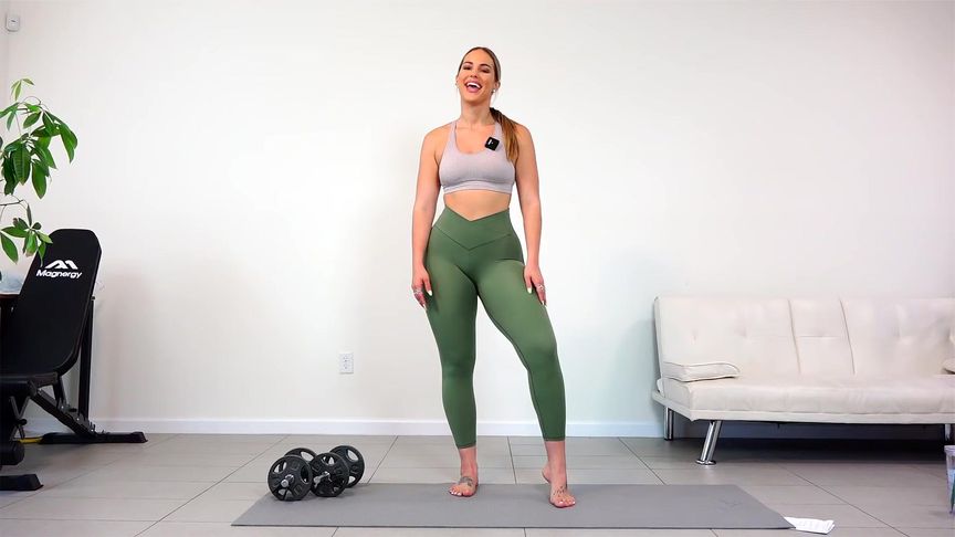 大梨形居家全身训练,跟练版,臀大真的显腰细,身材焦虑不存在