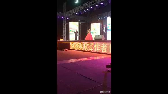 吴忠市全国科技工作者表彰大会演出现场!