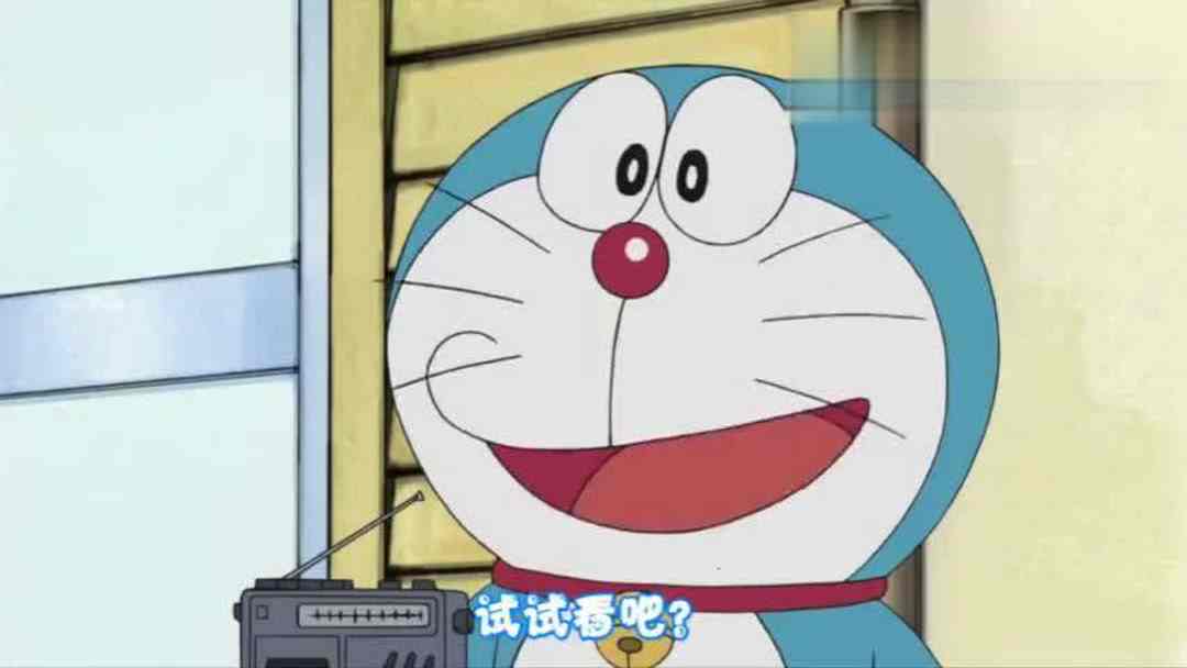 哆啦A梦哆啦A梦看大雄跳舞:我是绝对不会笑的,除非忍不住!