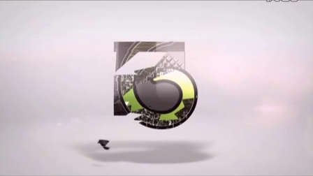 机械拼接成LOGO钢铁拼合片头AE模板