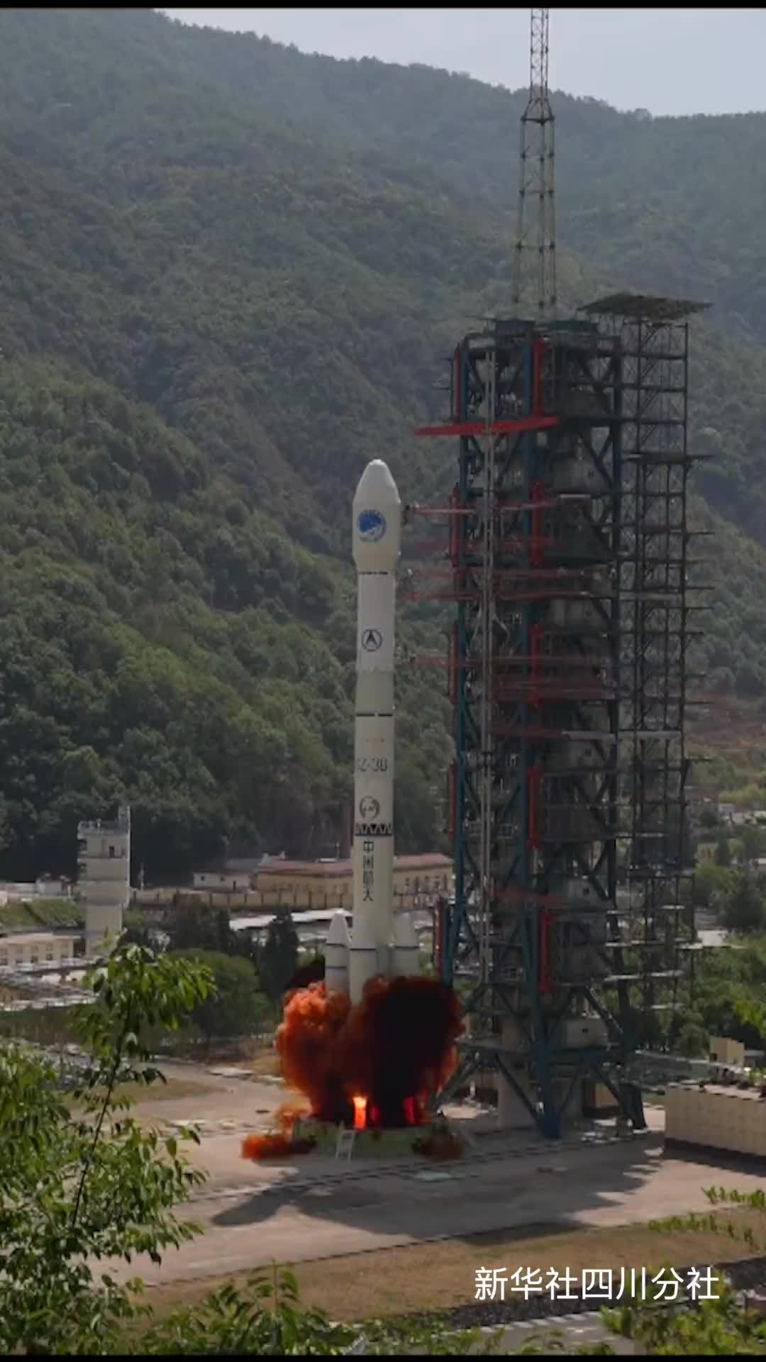 我国成功发射第五十六颗北斗导航卫星!