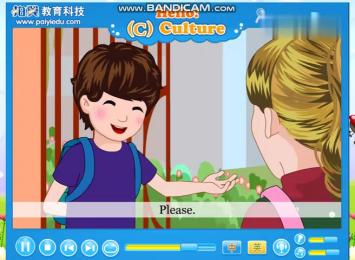 小学三年级上册英语第一课课文演示