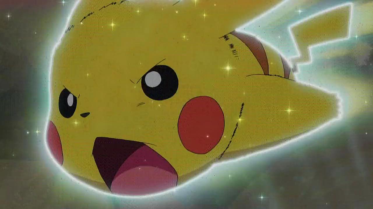 精灵宝可梦:皮卡丘的十万伏特竟然不管用了,皮卡丘惊呆了!