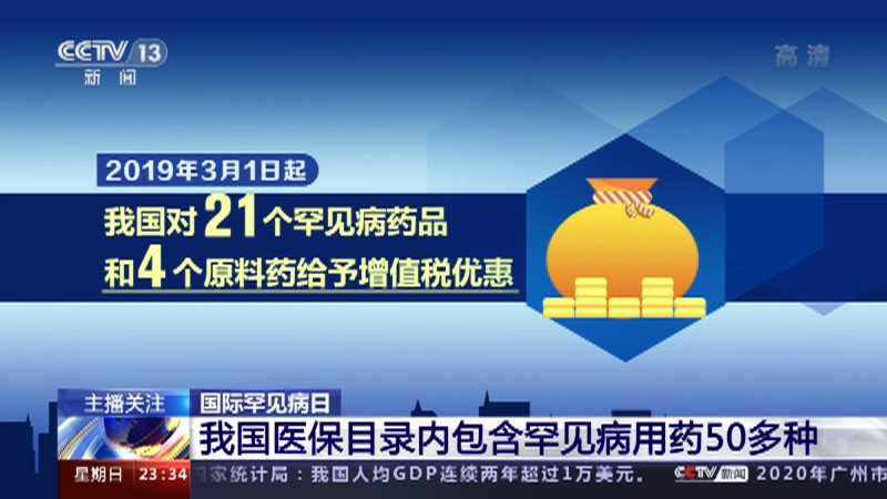 [24小时]国际罕见病日 我国医保目录内包含罕见病用药50多种