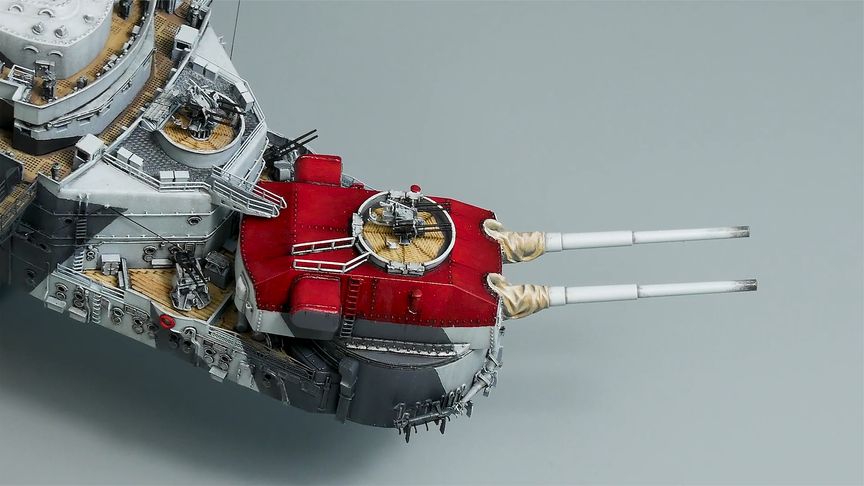 【模型制作】1_350 提尔皮茨Tirpitz part12