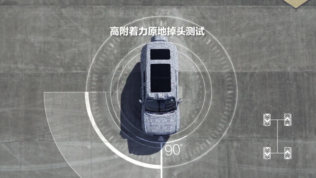 ...突破附着极限。左右轮反向驱动,实现原地旋转。扭矩动态调节,精准...