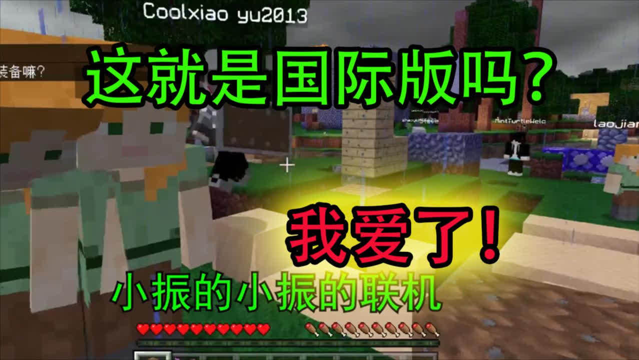 我的世界:小振的手机服务器,这就是