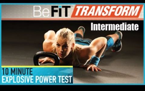 Befit 10分钟健身系列之强度测试POWER TEST中级篇 比较适合女性