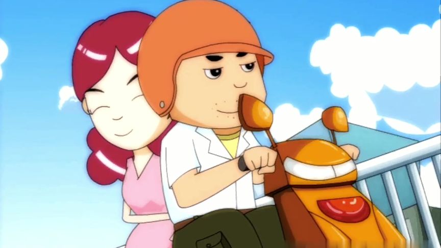 安全的才是美丽的#交通安全知识点 #戴头盔骑车 #原创动画