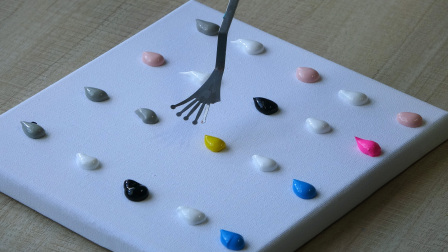 石英砂丙烯画绘画技巧