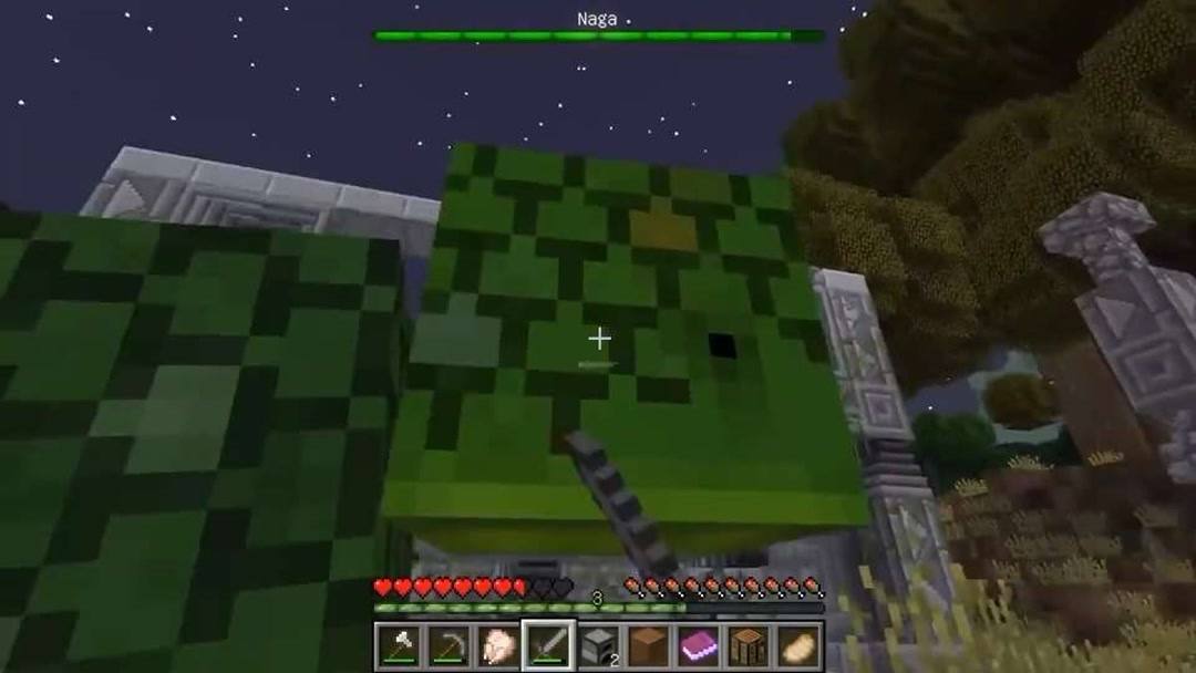 我的世界暮光森林模组生存02与娜迦的初次交锋!