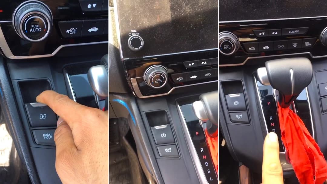 一键设置停车自动驻车功能