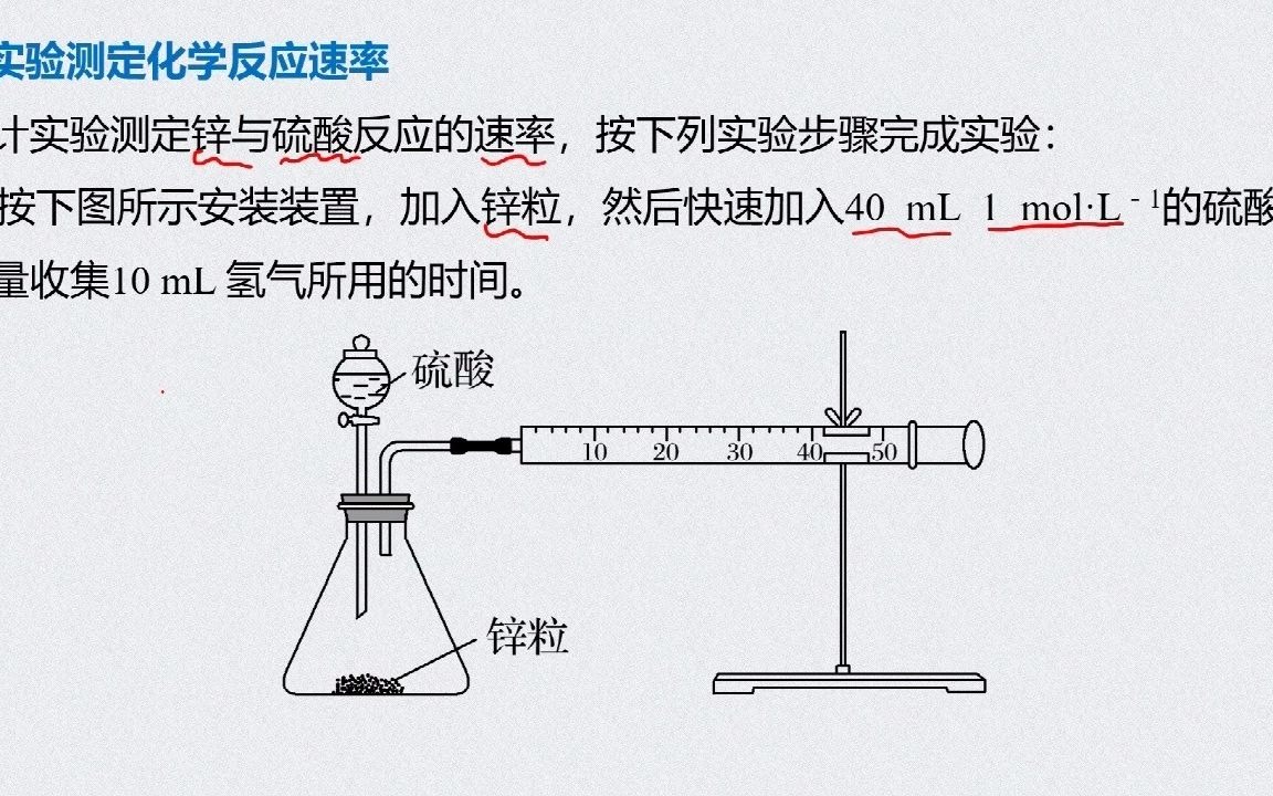 化学反应速率测定1