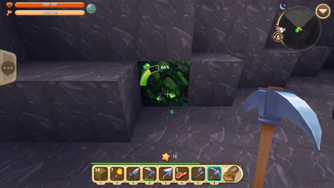 迷你世界矿洞里找不到回家的路了