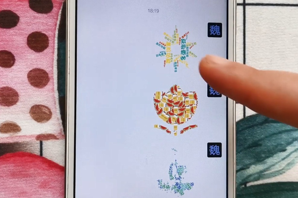 今天才知道,微信聊天居然可以发送漂亮的文字图片!太神奇了