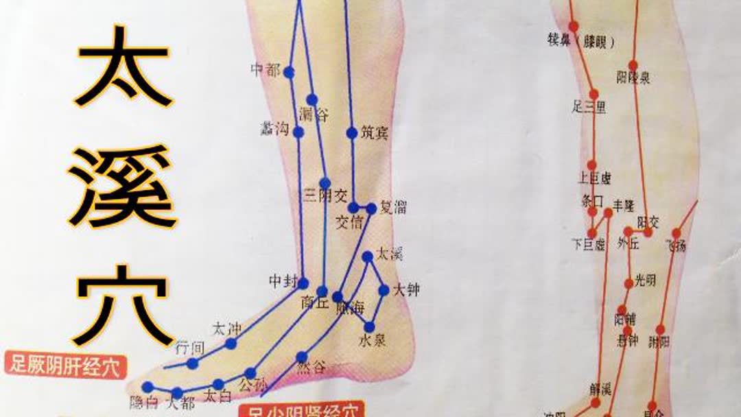 每天按摩《太溪穴》可缓解肾阴虚等症状