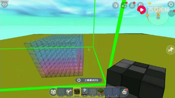 迷你世界:教程彩色果冻。