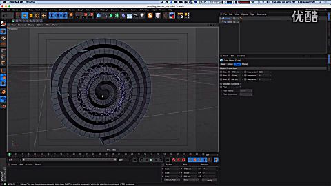 ...样条创建地毯滚动卷轴动画教程Create a Rolling Banner in Cinema 4D