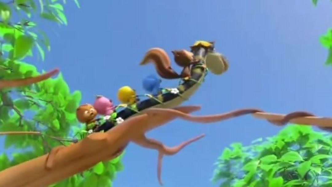 松鼠挠痒痒蟒蛇火车跑的好快啊!萌鸡小队游戏