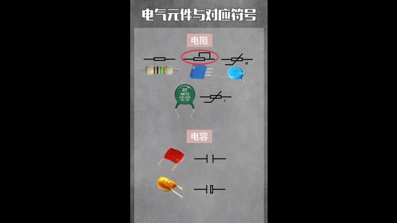 电路元件对应符号