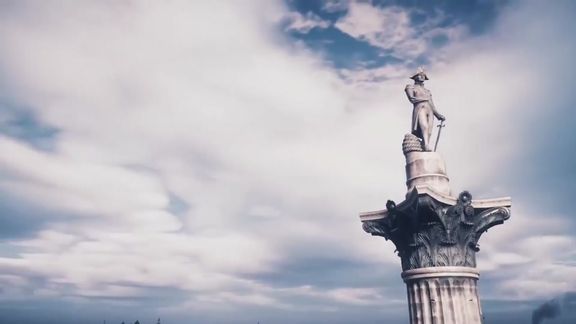 鹰视角英国上空的刺客信条枭雄宣传片,让伦敦穿越到游戏设定时期