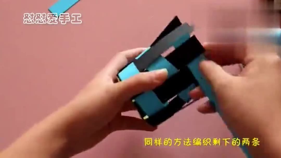笔筒不用买,自己就能diy,编织工艺很独特!
