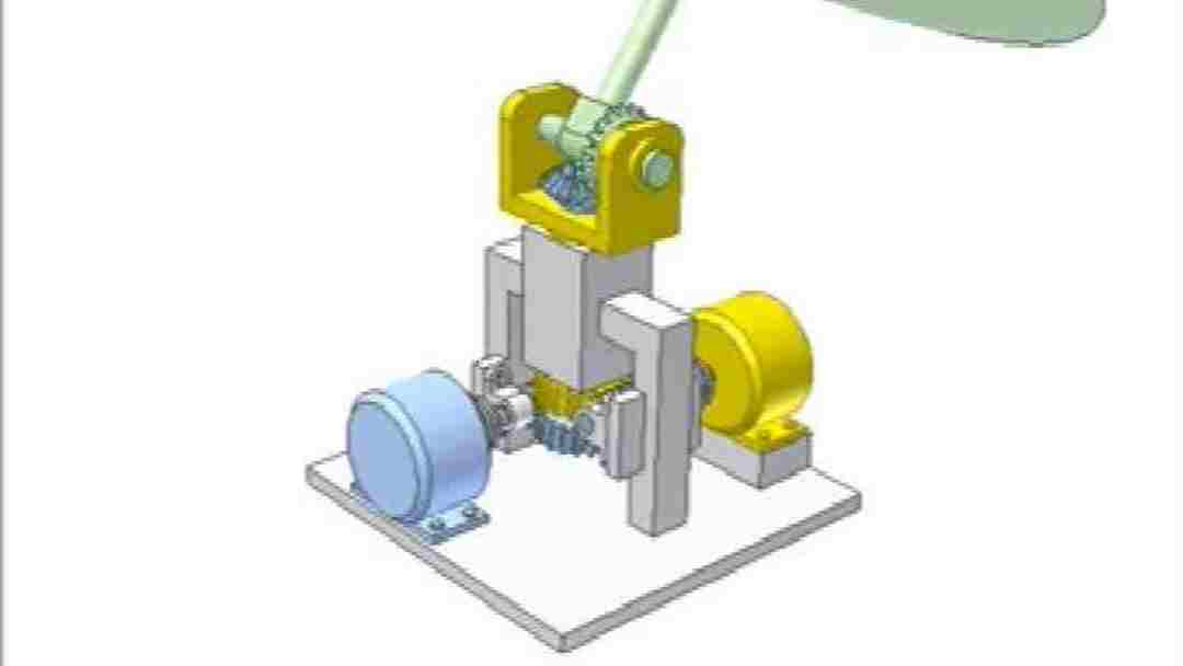 这个齿轮传动机构堪称经典,看着就非常刺激,真的太神奇了!