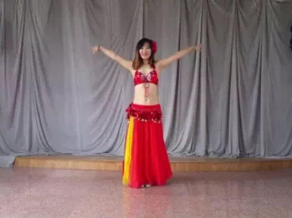 [舞媚娘]简单肚皮舞【no face no name no number】广场舞